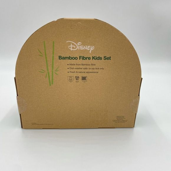 Disney | Other | Disney Mickey Mouse Bamboo Fiber Kids Set | Poshmark